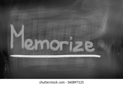 Memorize Concept Stock Illustration 360897125 | Shutterstock