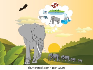 2,442 Elephant memory Images, Stock Photos & Vectors | Shutterstock