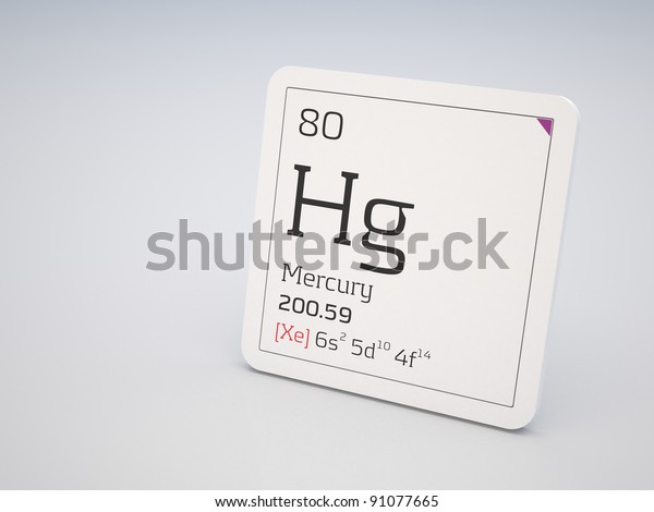 Mercury Element Periodic Table Stock Illustration 91077665 | Shutterstock