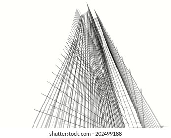 Mesh Building Stock Illustration 202499188 | Shutterstock