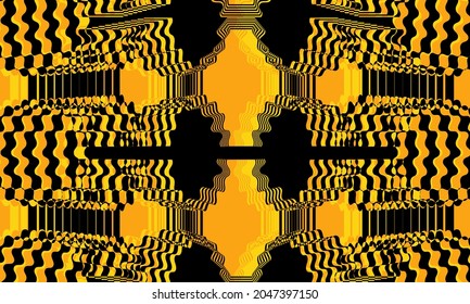 Mesmerizing Optical Illusion Unique Patterns Wallpaper Stock ...