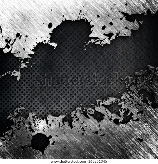 Metal Background Splash Pattern Stock Illustration 168251345