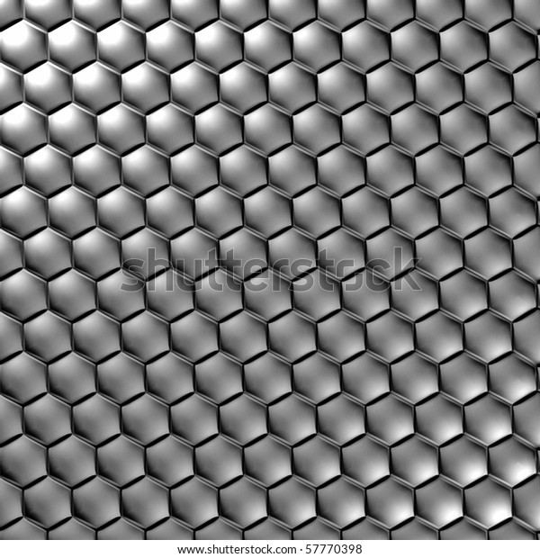 Metal Cell Background Stock Illustration 57770398