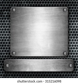 Metal Construction Backgroundbig Template Pack Stock Illustration ...