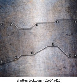 Metal Construction Backgroundbig Template Pack 스톡 일러스트 317124203 ...
