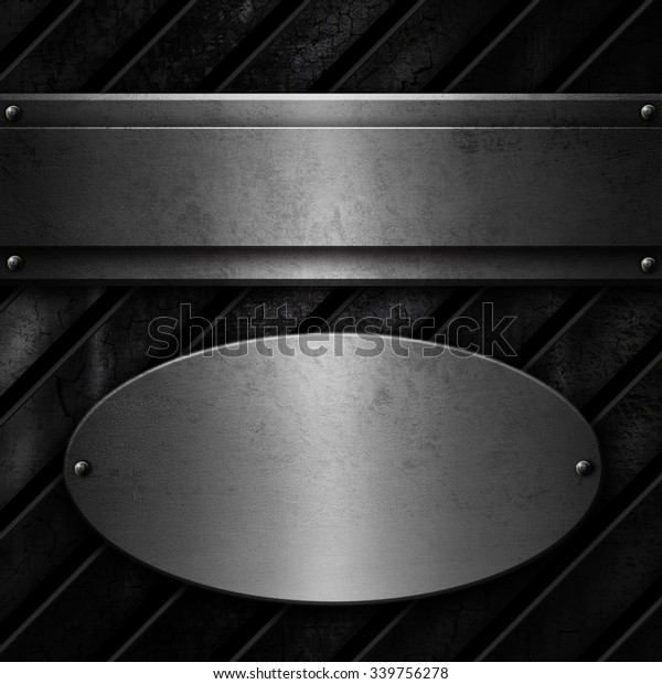 Metal Construction Backgroundbig Template Pack Stock Illustration 339756278