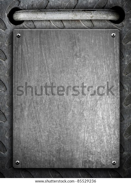 Metal Design Background Stock Illustration 85529236