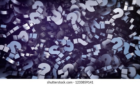 Metal Question Marks Background High Resolution 스톡 일러스트 1233859141 ...