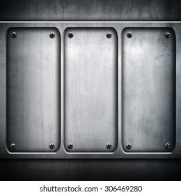 Metal Template Background Stock Illustration 306469280 | Shutterstock