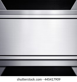Metal Template Background Stock Illustration 445417909 | Shutterstock