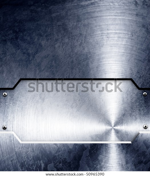 Metal Template Background Stock Illustration 50965390 | Shutterstock