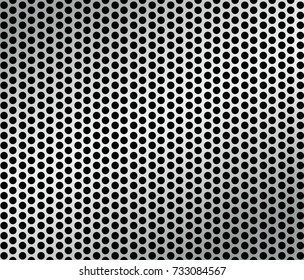 Metal Mesh Floor Design Vector Illustration Stock Vector (Royalty Free ...