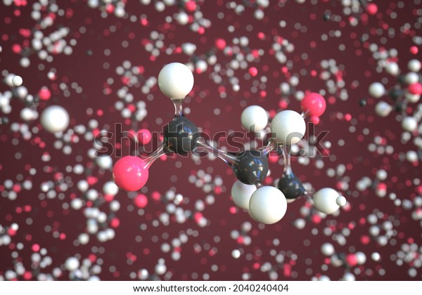 Metaldehyde 분자, 과학적 분자 모델, 3d 스톡 일러스트 2040240404 | Shutterstock