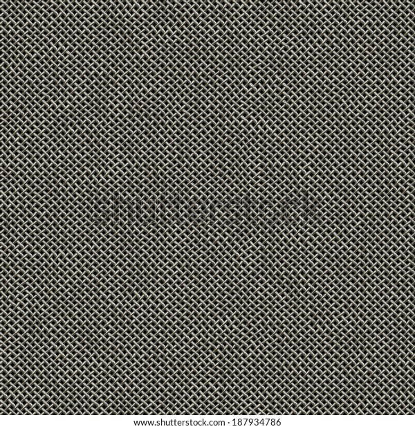 Metallic Wire Mesh Seamless Texture Background Stock Illustration ...