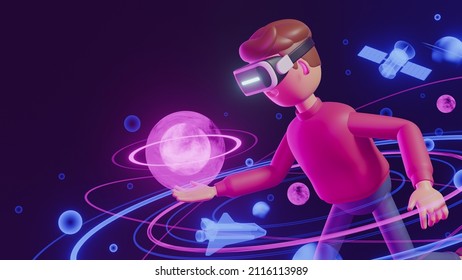 Metaverse Technology Future Concept Vr Virtual Stock Illustration 2116113989 | Shutterstock