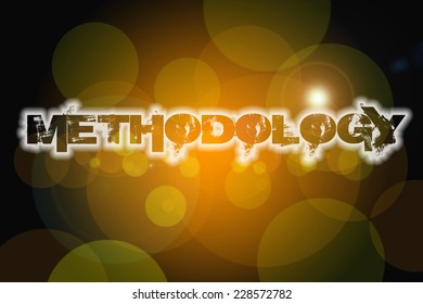 Methodology Concept Text On Background Stock Illustration 228572782 ...