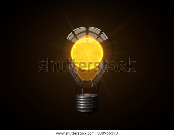 Micro Sun Powered Lamp Stock Illustration 308966393 | Shutterstock