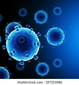 Microcopic View Micro Objects Depth Field Stock Illustration 297253586 ...