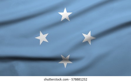 Micronesia Flag Stock Illustration 578881252 | Shutterstock