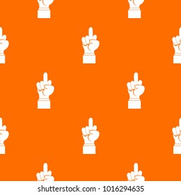 Middle Finger Hand Sign Pattern Repeat Stock Illustration 1016294635 ...