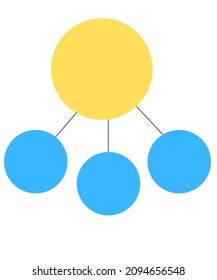 Mindmap Presentation Circle Design Symbol Stock Illustration 2094656548 ...
