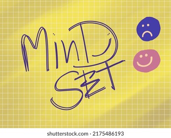 Mindset Positive Negative Thinking Stock Illustration 2175486193 ...