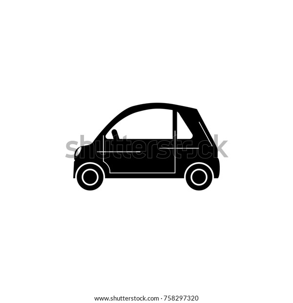 Mini Car Icon Car Type Simple Stock Illustration 758297320
