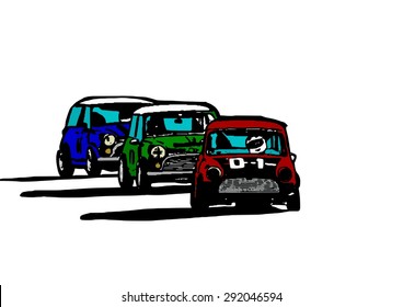 175 Mini cooper cartoon Images, Stock Photos & Vectors | Shutterstock