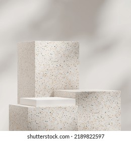 Minimal Simple Rectangle Terrazzo Texture White Stock Illustration ...