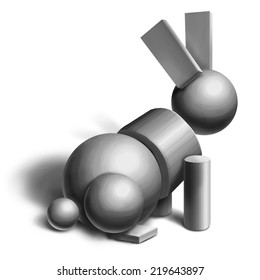 1,331 Rabbit geometry Images, Stock Photos & Vectors | Shutterstock