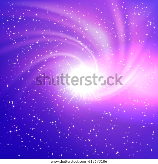 Miracle Light Holiday Background Pink Lilac Stock Illustration ...