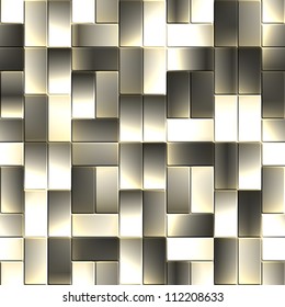 Mirror Tile Seamless Texture Stock Illustration 112208633