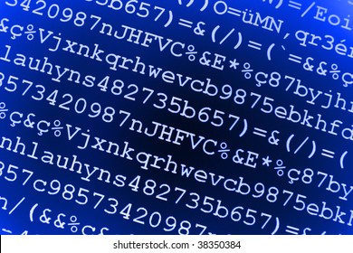 Computer Programming Coding Screen Source Script Stock Photo 262474730 ...