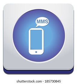 Mms Icon Stock Illustration 185730845 | Shutterstock