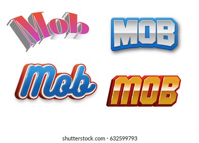 1,004件の「Mob logo」の画像、写真素材、ベクター画像 | Shutterstock