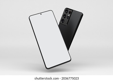 Mobile White Background 3d Rendering Stock Illustration 2036775023 ...