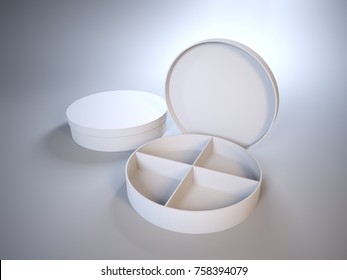 Mock Open Gift Box Side View: Stockillustration 758394079 | Shutterstock