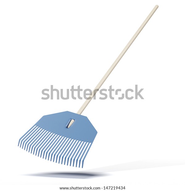 Modern Blue Rake Stock Illustration 147219434 | Shutterstock