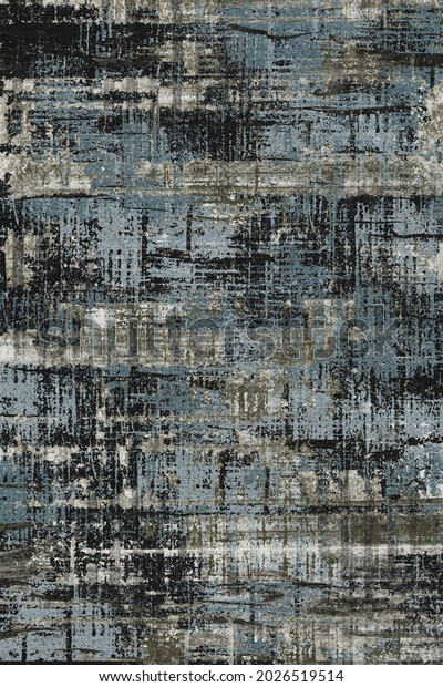 Modern Carpet Dark Texture Pattern Stock Illustration 2026519514 ...