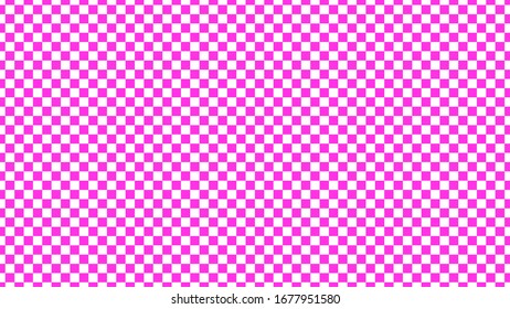 Modern Checkered Pattern Pink White Texture Stock Illustration ...