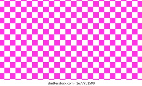 Checkered Pattern Tile Background White Pink Stock Illustration ...