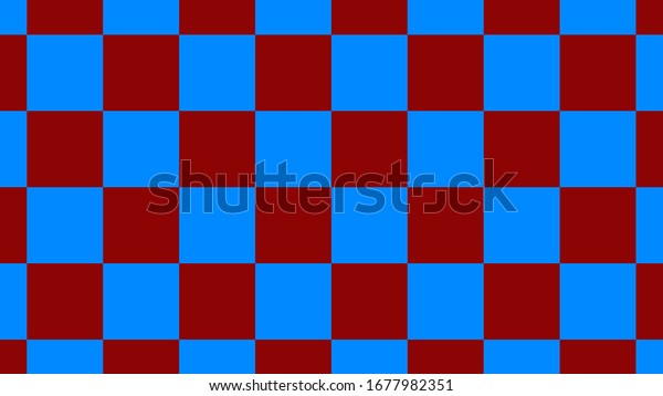 Modern Checkered Pattern Red Dark Cyan Stock Illustration 1677982351 ...