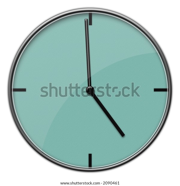 Modern Clock 500 Stock Illustration 2090461 | Shutterstock