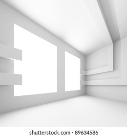 White Abstract Architecture Wallpaper Stock Illustration 81162568 ...