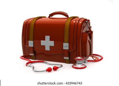 Modern First Aid Kit3d Render Stock Illustration 433946743 | Shutterstock