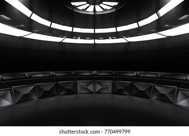 Modern Future Dark Background Technology Scifi Stock Illustration ...