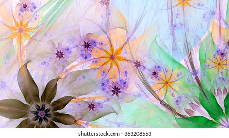 Ilustrasi Stok Modern High Resolution Flower Background Large 363208532 ...