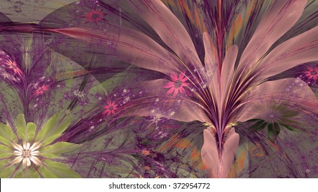 Modern High Resolution Flower Background Large Stock Illustration ...