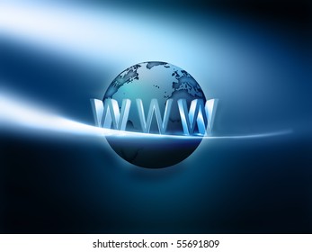 Modern Internet Concept Background Stock Illustration 55691809 ...