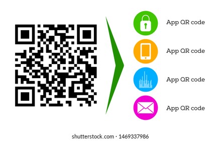 138 Email symbol qr code Images, Stock Photos & Vectors | Shutterstock